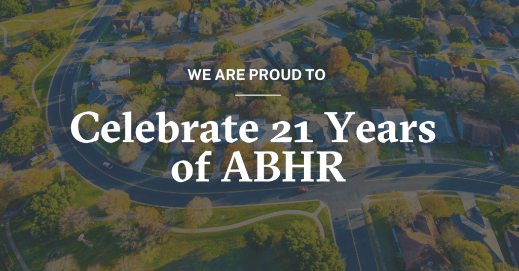 ABHR's 21st Anniversary | ABHR