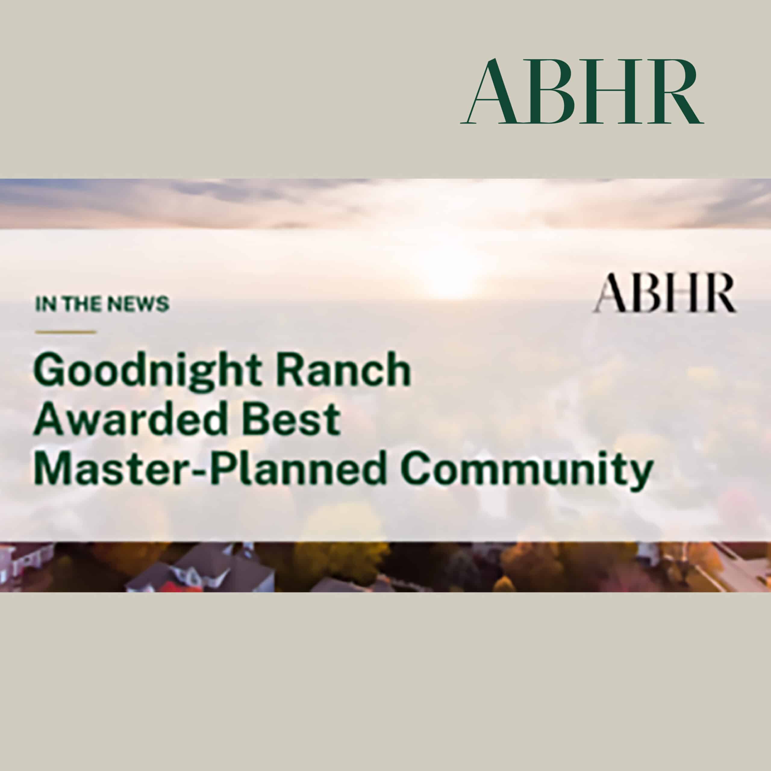 Congratulations to Austin Goodnight Ranch LP | ABHR